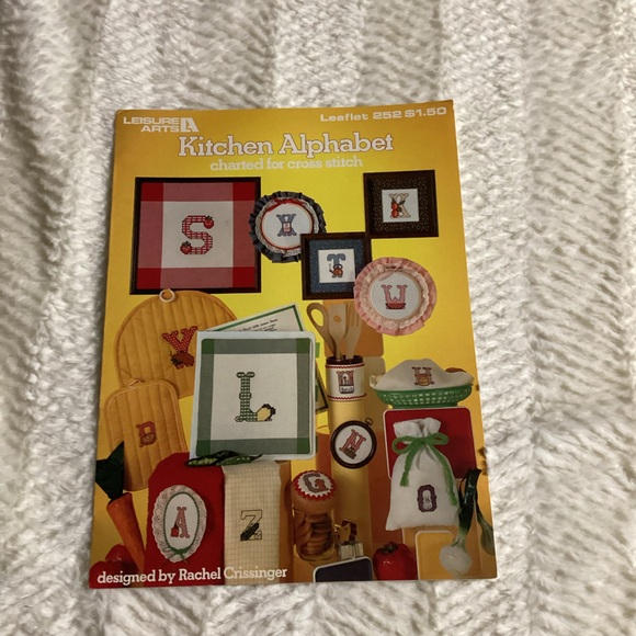 Art | Kitchen Alphabet Checkered Abcs Cross Stitch Pattern | Poshmark